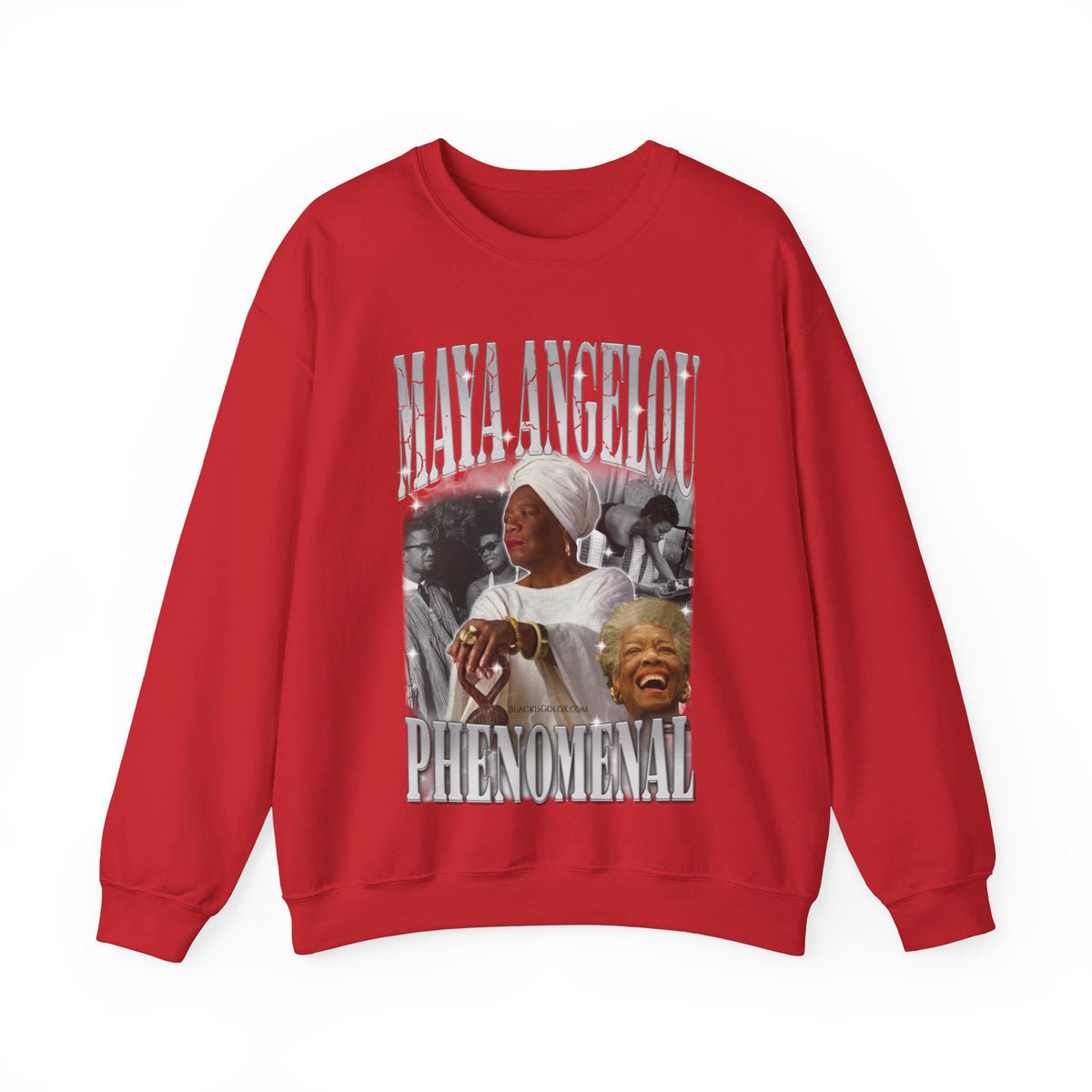 Maya Angelou Oracle Sweat-Shirt – BlackisGoldco